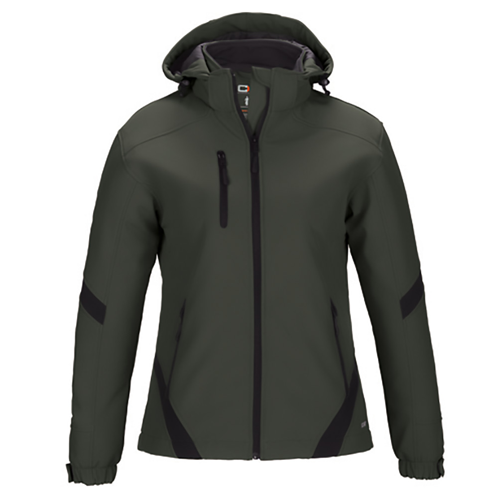 Manteau softshell isolé avec capuchon TYPHOON - Femme | Groupe Neurones