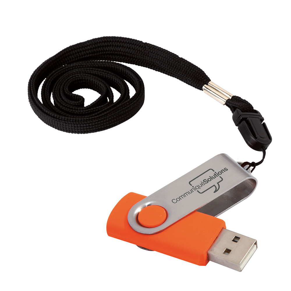 16 GB Folding USB 2.0 Flash Drive | Groupe Neurones