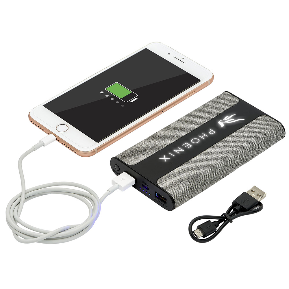 UL Certified CHANNEL Power Bank – 8000 mAh | Groupe Neurones